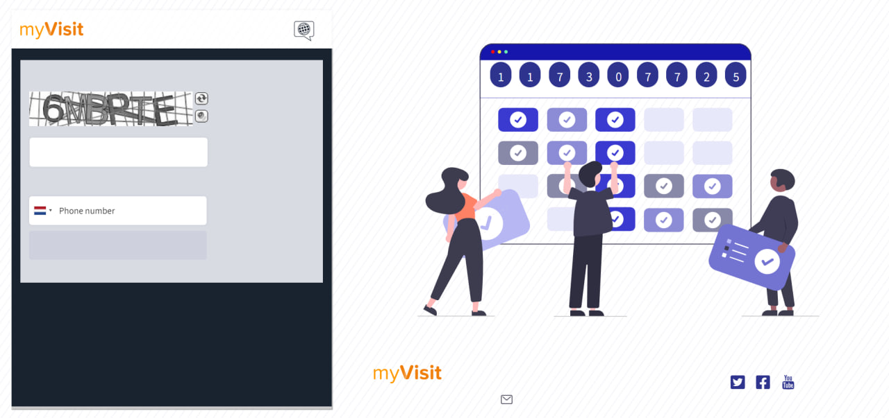 Сервис GoVisit: как записаться на получение Даркона онлайн